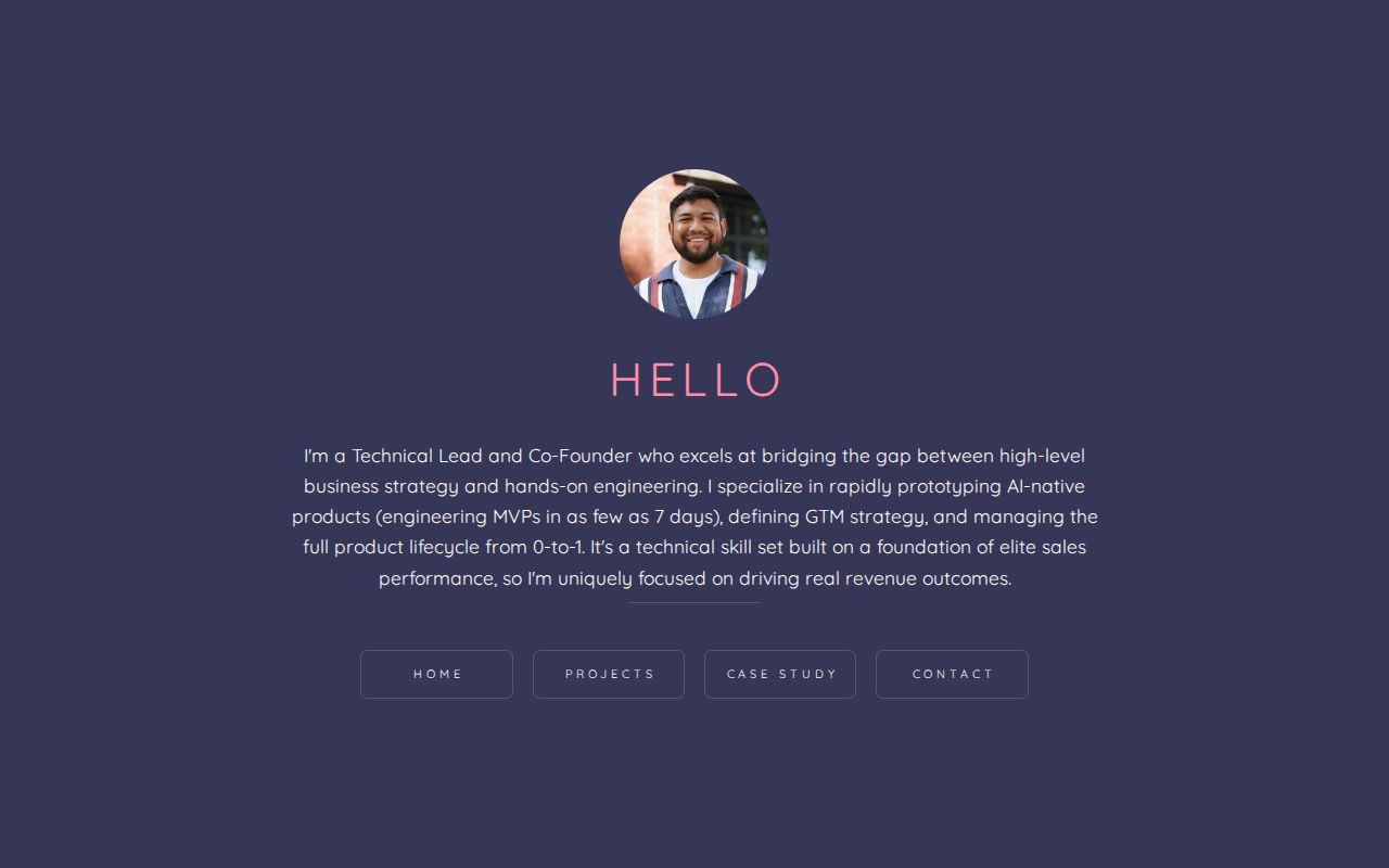 Cesar Meza | AI Technical Lead & Founder